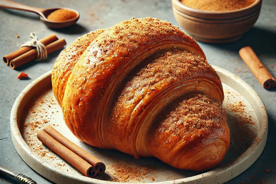 Spanyol fahéjas croissant - Ízek és Illatok