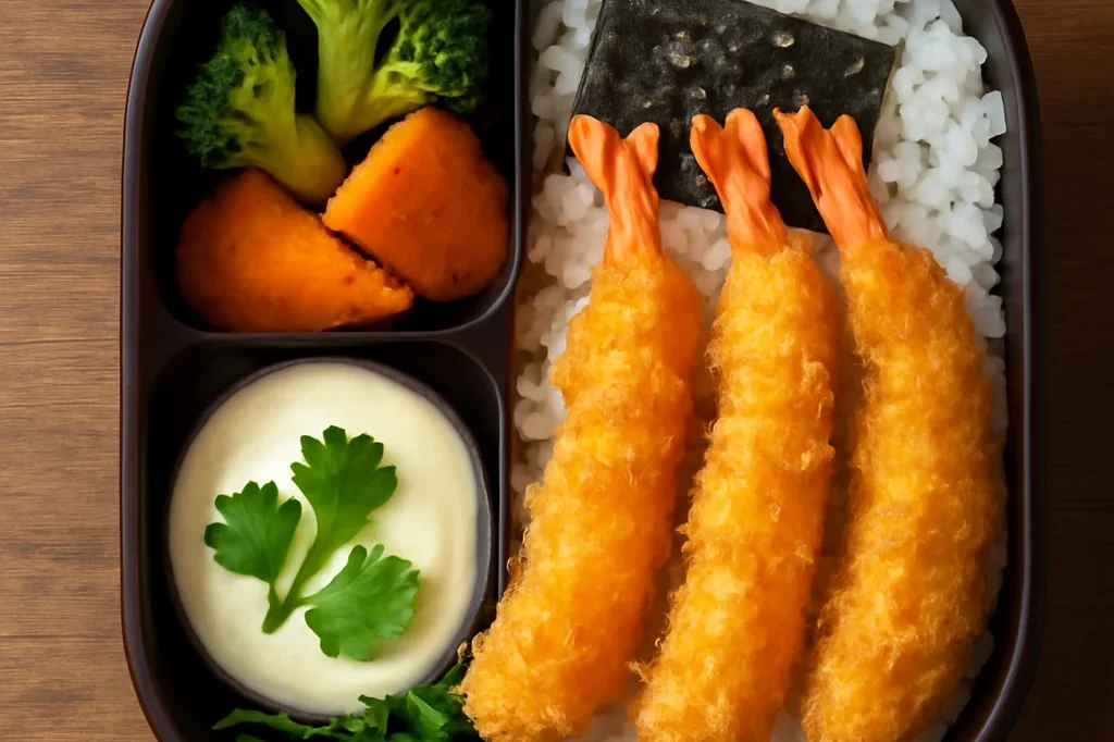 Ebi fry bento dobozban - Ízek és Illatok