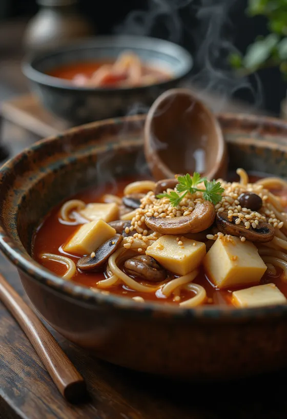 Miso nikomi udon - miso alapú leves - Ízek és Illatok
