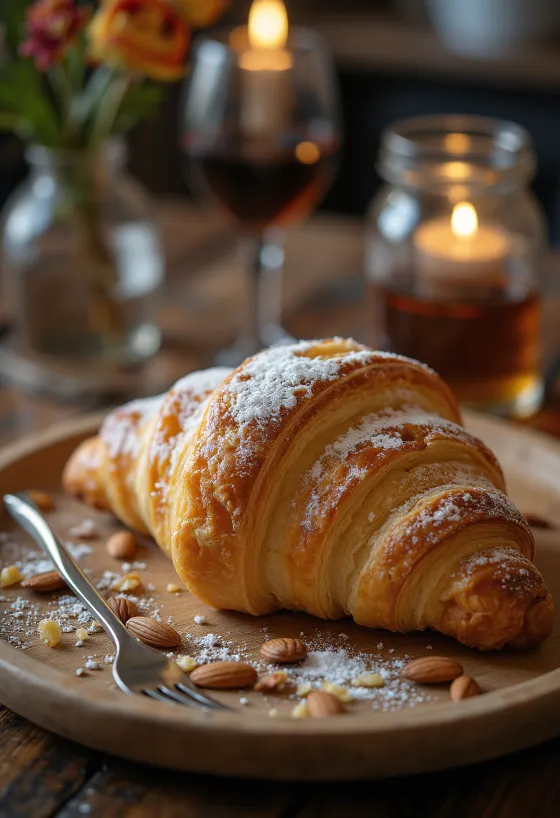 Mandulás croissant - Ízek és Illatok