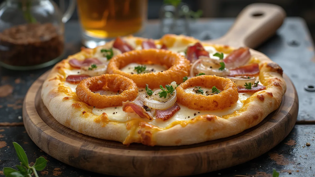 Pizza Alpine Style – Hegyvidéki sajtokkal - Ízek és Illatok