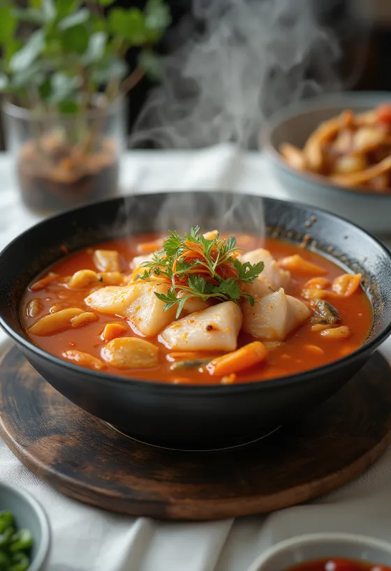 Kkongchi Jjigae - Ízek és Illatok