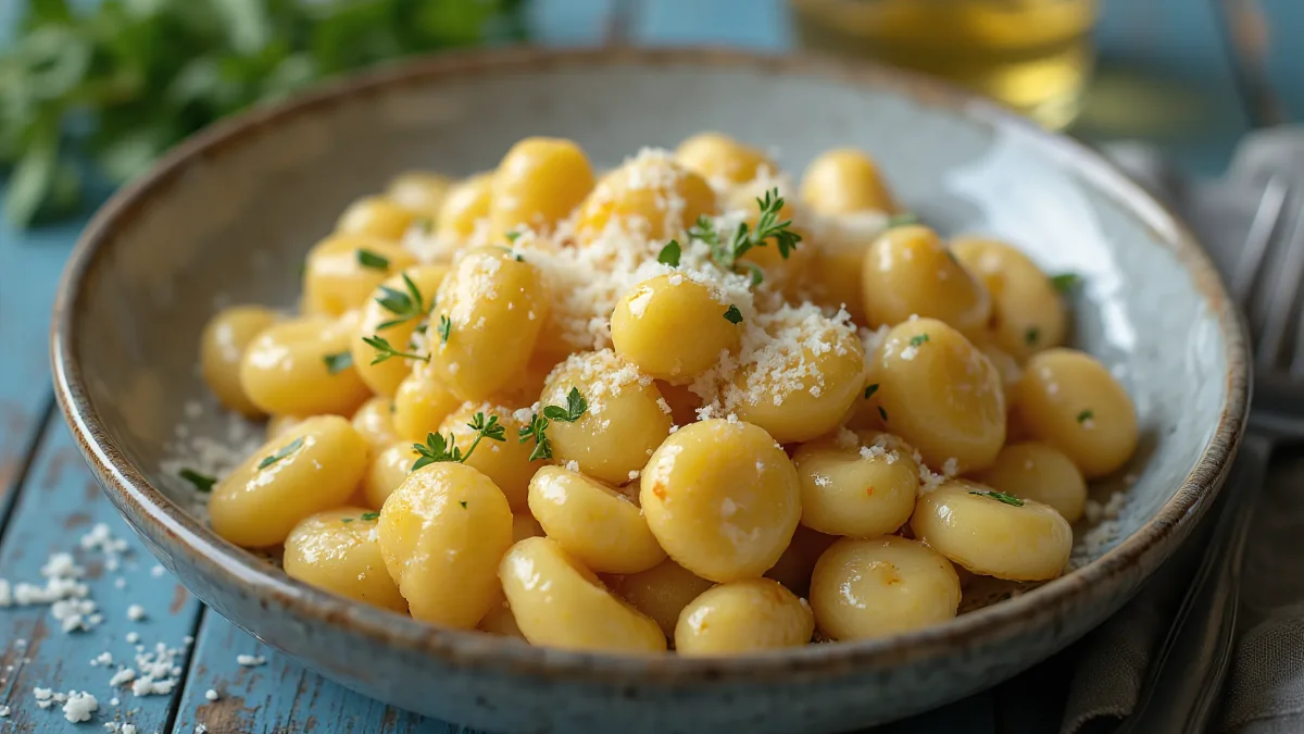 Olasz fokhagymás gnocchi - Ízek és Illatok