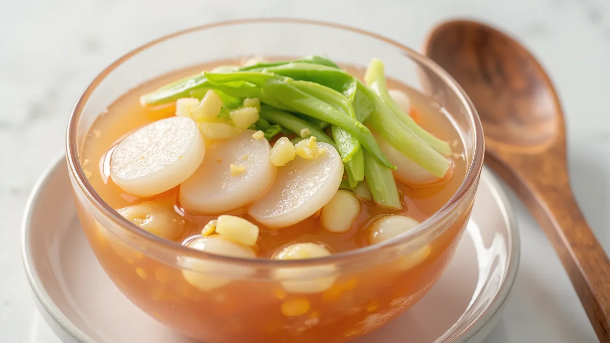 Yeolmu Kimchi (Fiatal Nyári Retek Kimchi) - Ízek és Illatok