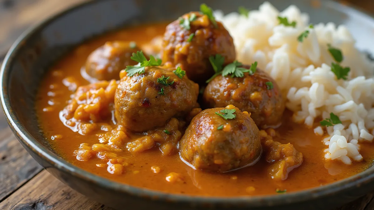 Lamb Kofta Curry - Ízek és Illatok