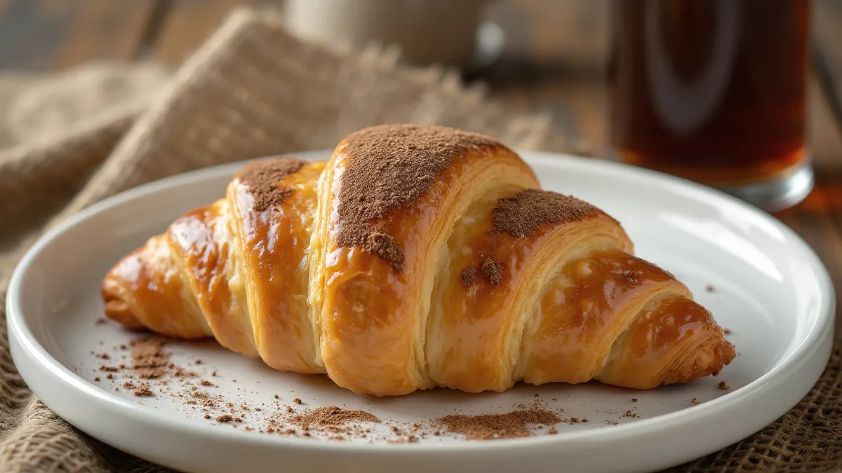 Vietnámi kávés croissant - Ízek és Illatok