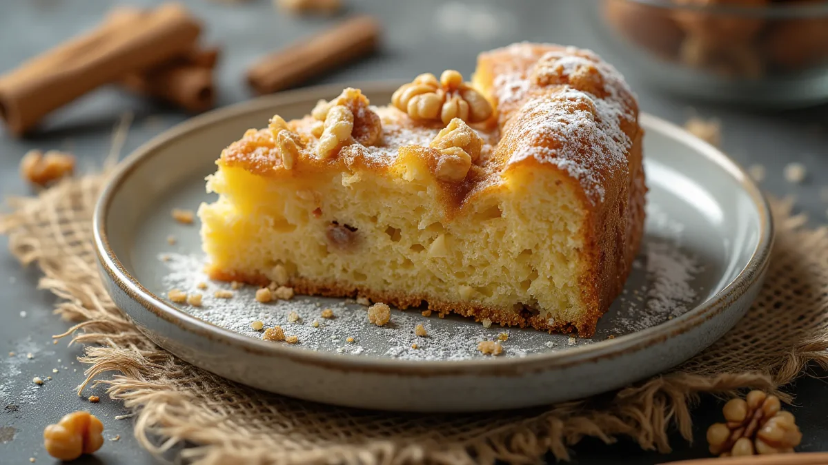 Fahéjas-diós torta - Ízek és Illatok