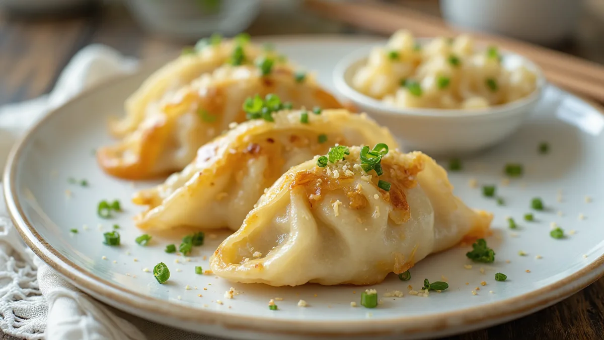 Leek Gyoza – póréhagymával - Ízek és Illatok