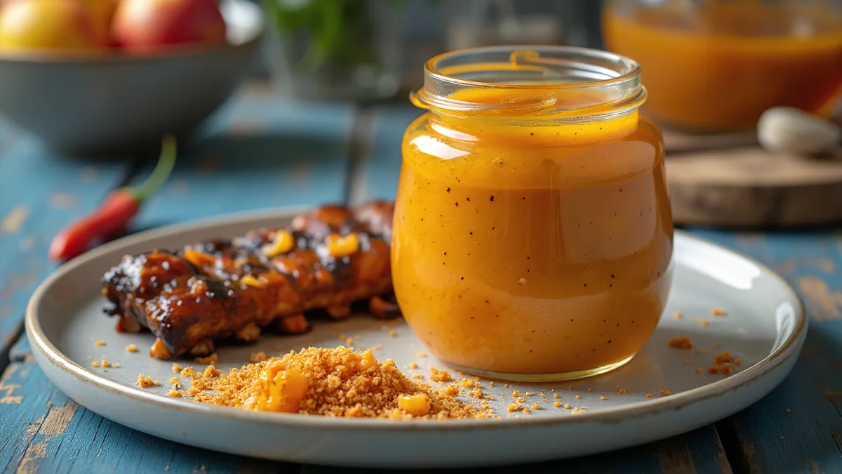 Currys mangós barbecue szósz - Ízek és Illatok
