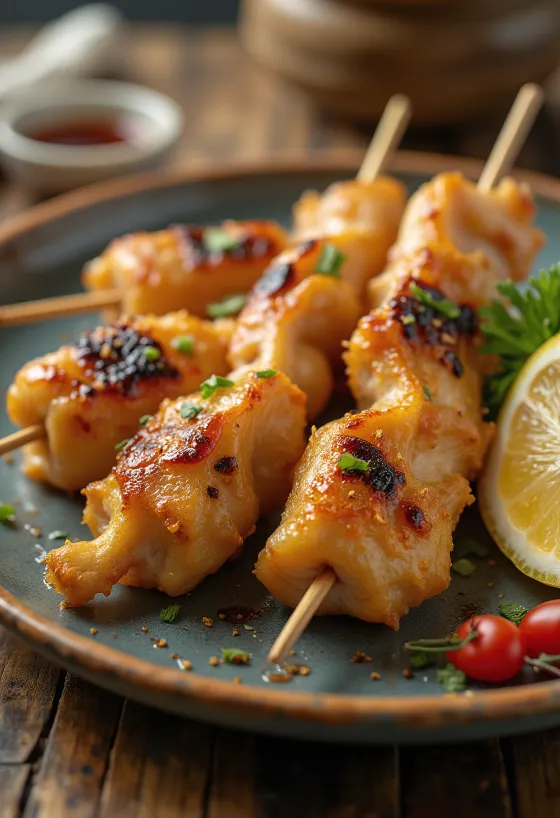 Nankotsu yakitori (csirke porc) - Ízek és Illatok
