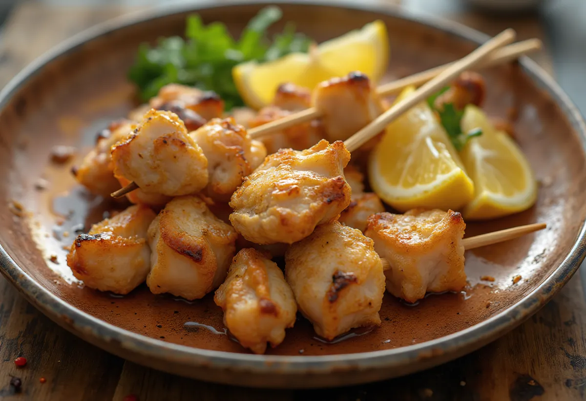 Nankotsu yakitori (csirke porc) - Ízek és Illatok
