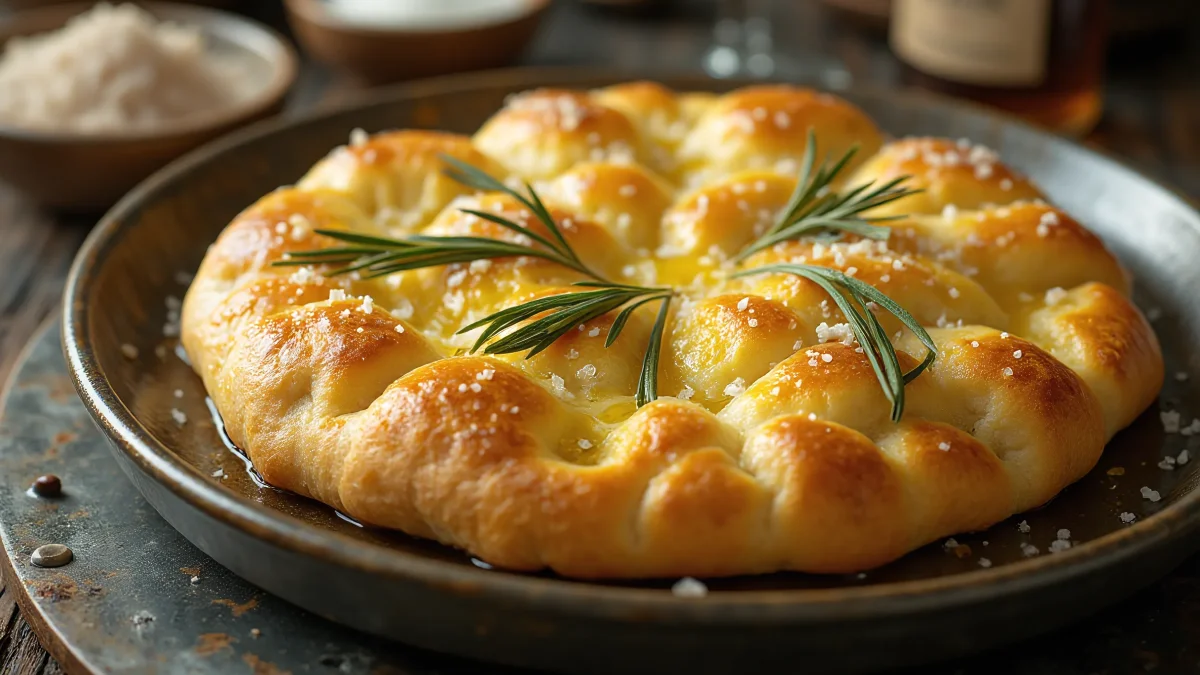 Focaccia - Olasz laposkenyér - Ízek és Illatok