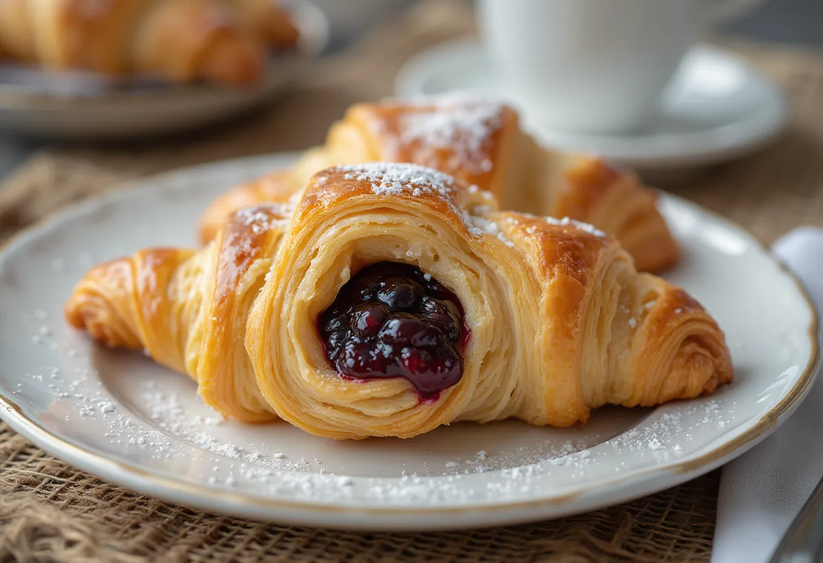 Fügelekváros croissant - Ízek és Illatok