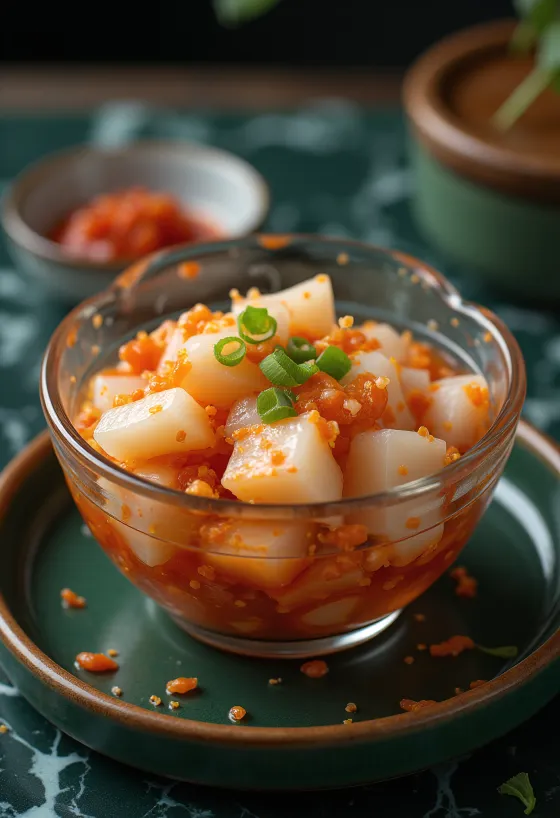 Kkakdugi (Kockázott Retek Kimchi) - Ízek és Illatok