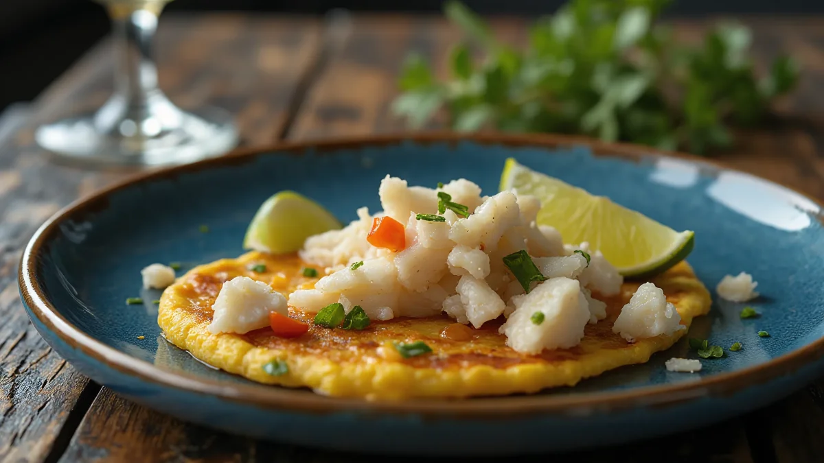 Arepa con Pescado - Ízek és Illatok